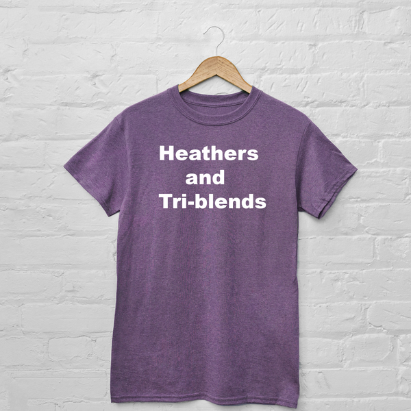 Printing on Heathers and Tri-blends - screen-printers-resource