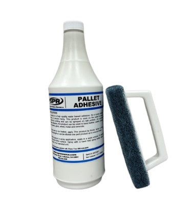SPR PALLET ADHESIVE KIT WITH BRUSH - screen-printers-resource