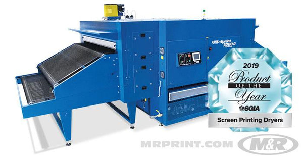 SPRINT 3000 D Gas Textile Conveyor Dryer with Dual Stacked Belts ...
