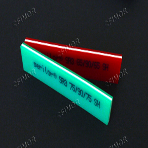 SERILOR 3 - 65/90/65 RED SQUEEGEE - screen-printers-resource