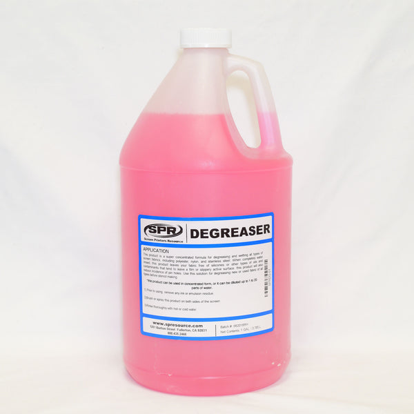 SPR DEGREASER - screen-printers-resource